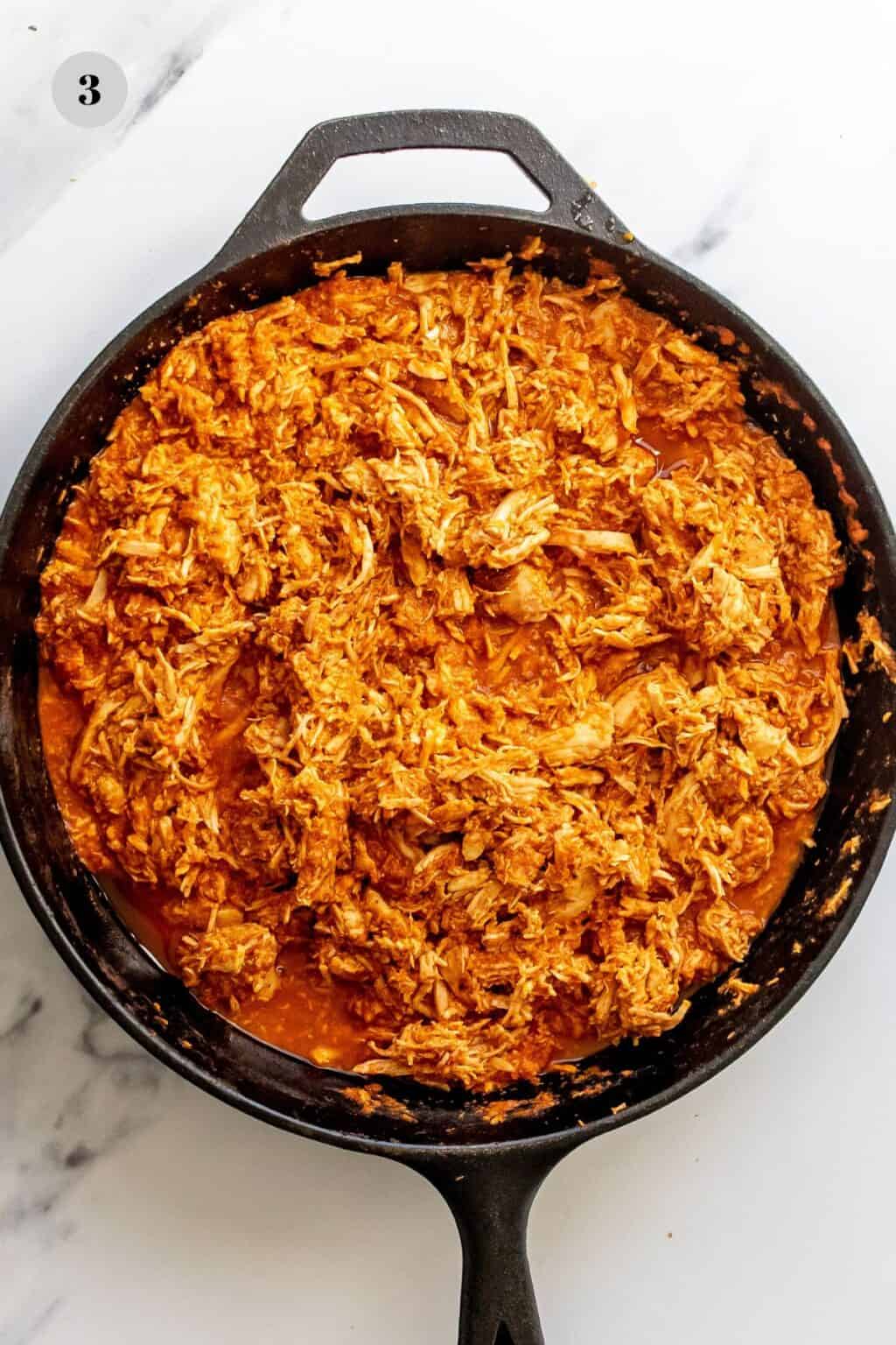 Chicken Tinga Toastadas - Sailor Bailey