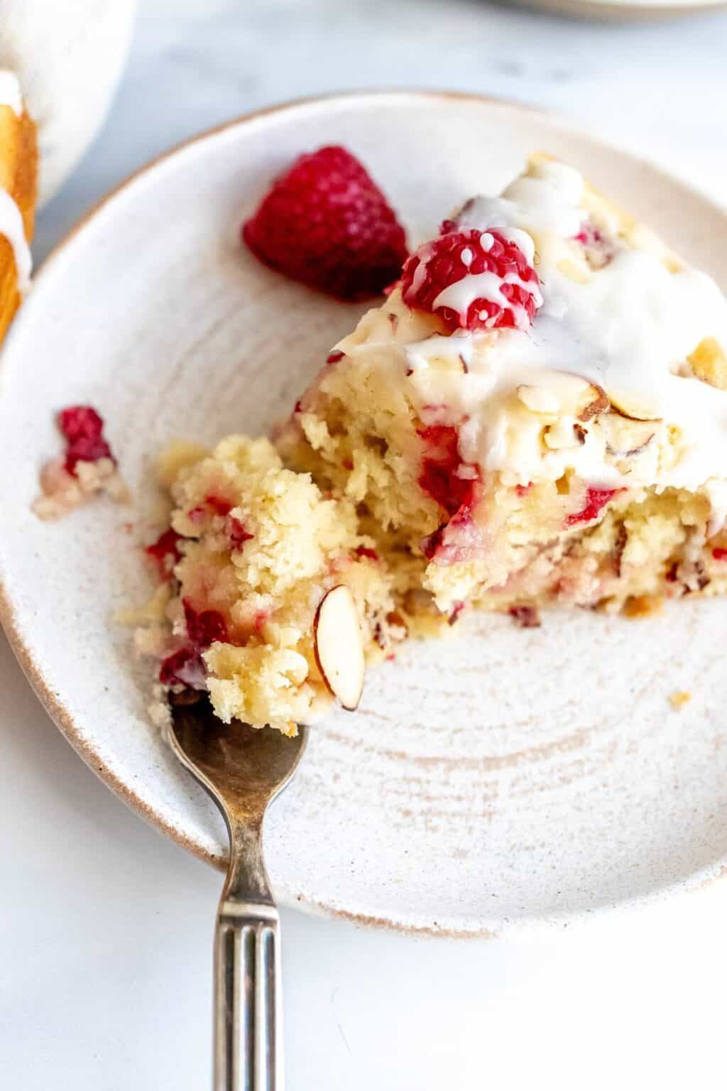 Raspberry Almond Cake - Sailor Bailey