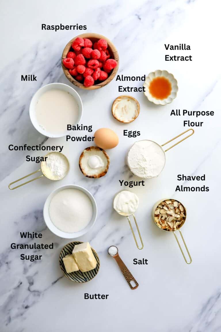 Raspberry Almond Cake - Sailor Bailey