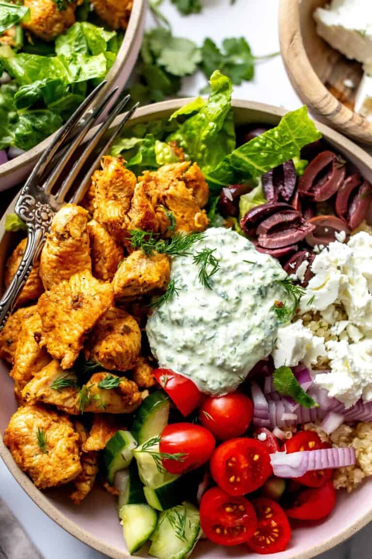 Chicken Gyro Bowls - Sailor Bailey