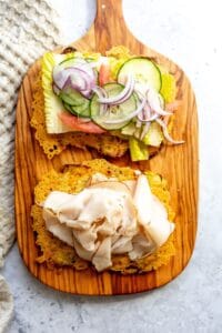 Viral Pickle & Cheese "Bread" (Low Carb) - Sailor Bailey