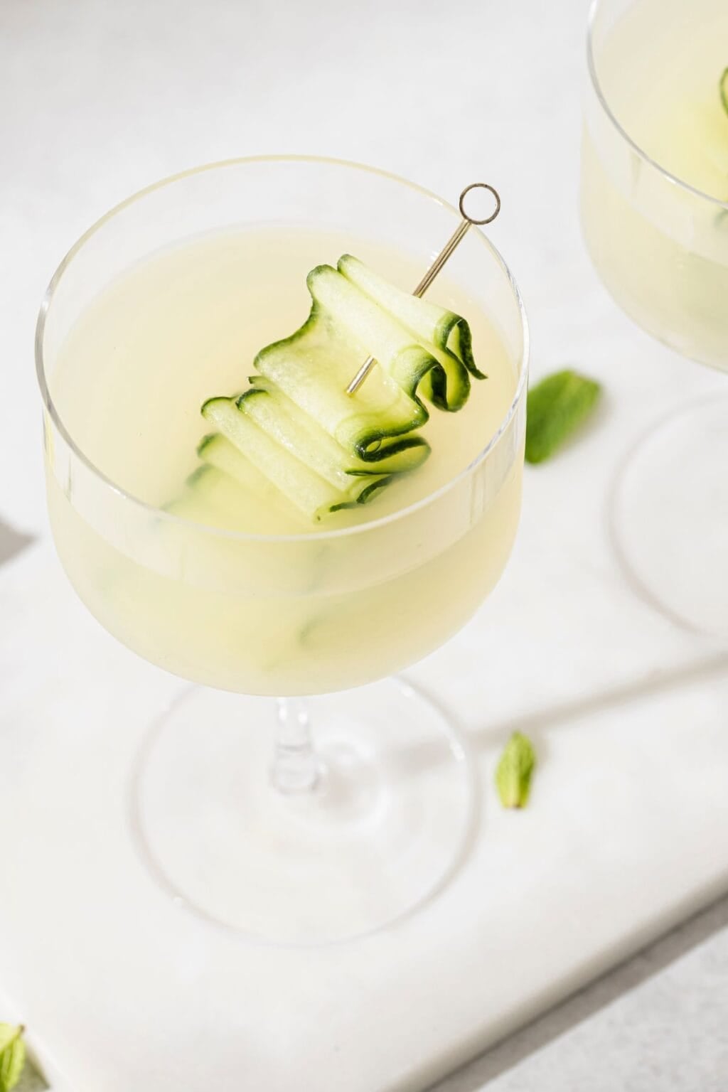 Cucumber Martini Cocktail - Sailor Bailey