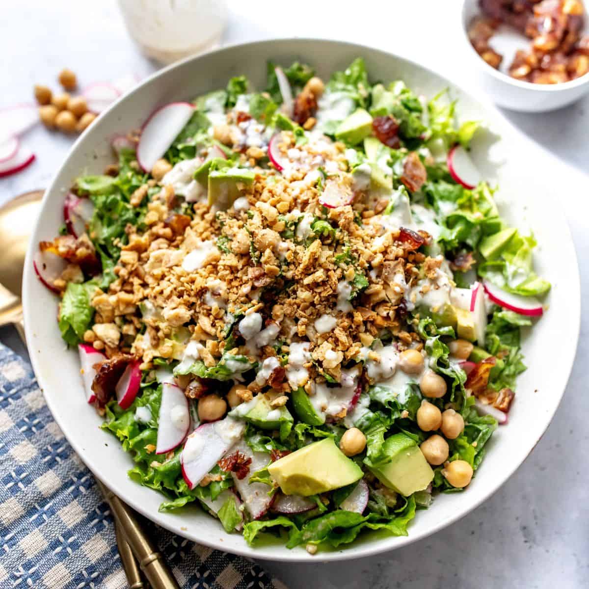 Avocado Caesar Salad - Sailor Bailey