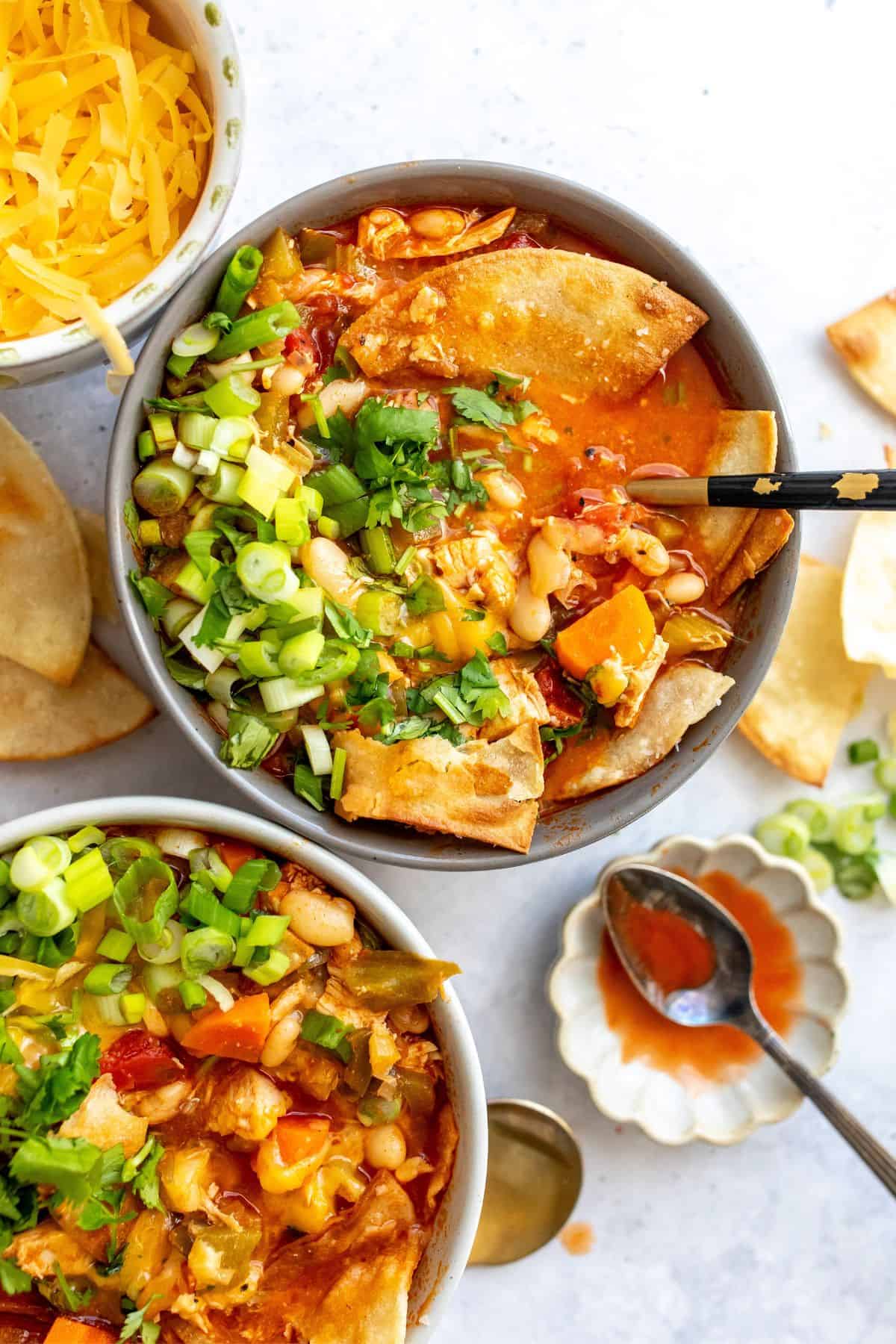 Buffalo Chicken Chili - Sailor Bailey