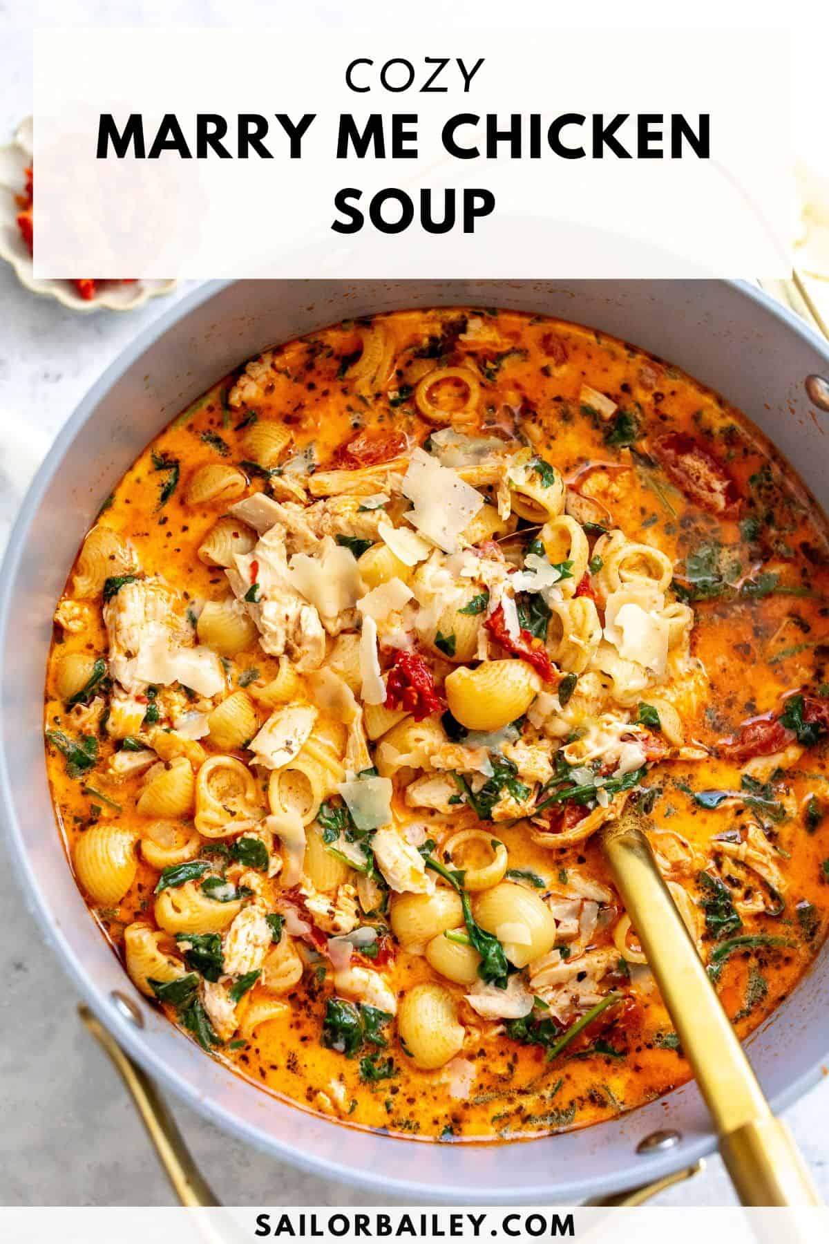 Marry Me Chicken Soup - Sailor Bailey